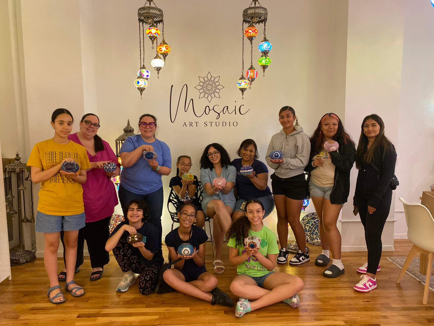 Mosaic Art Studio Calgary: Premier Mosaic Workshops & Turkish Lamps